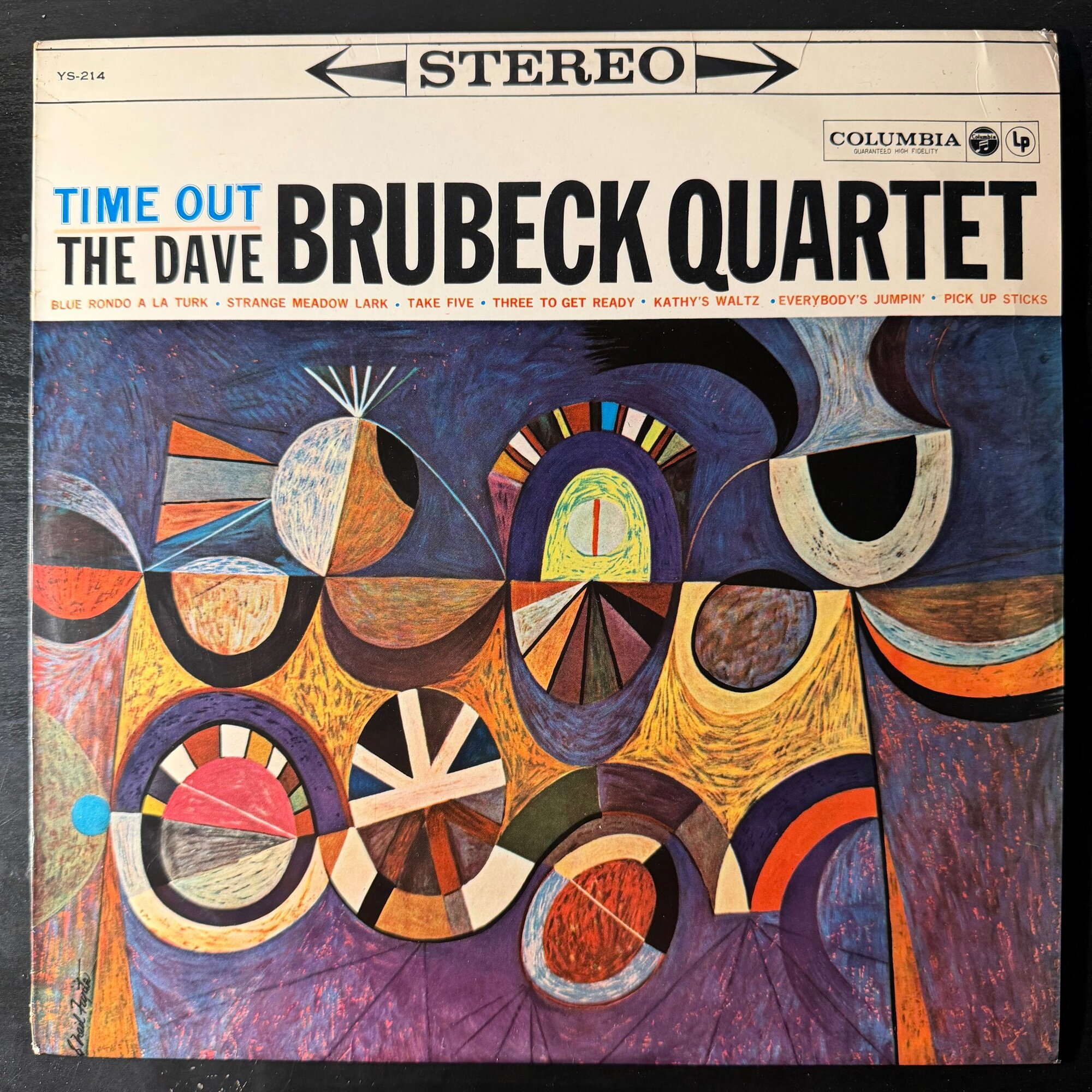 Виниловая пластинка The Dave Brubeck Quartet Time Out (Япония 1962г.)