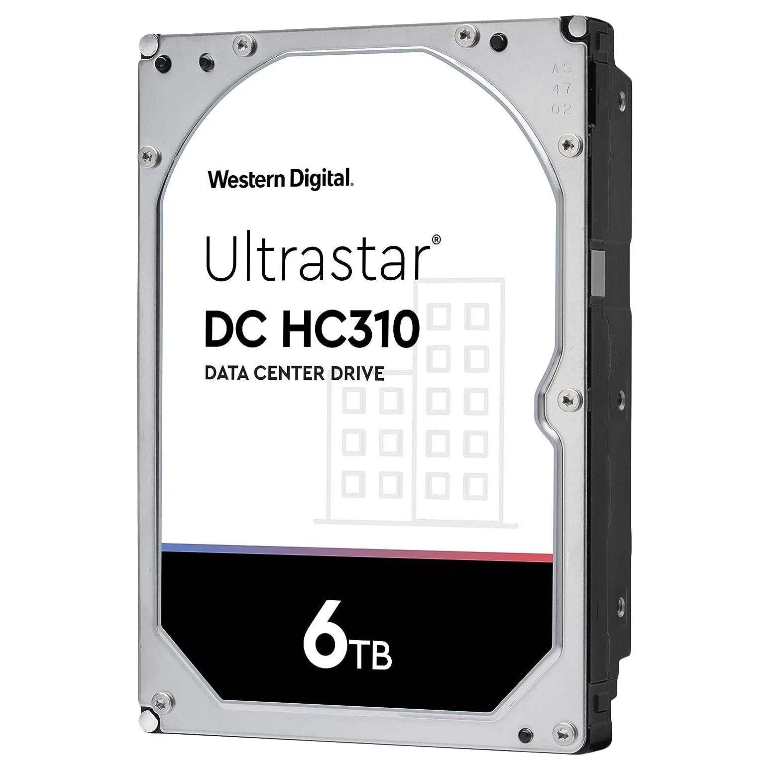 Western Digital 6 ТБ Внутренний жесткий диск Жесткий диск WD SAS 3.0 6TB 0B36540 HUS726T6TAL5204 Ultrastar DC HC310, 3.5", 7200 об/мин, SAS 6 Гбит/с (0B36540)