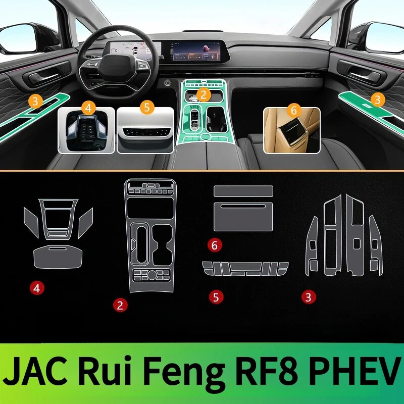 Защитная пленка JAC Rui Feng RF8 PHEV, Left-Hand Drive
