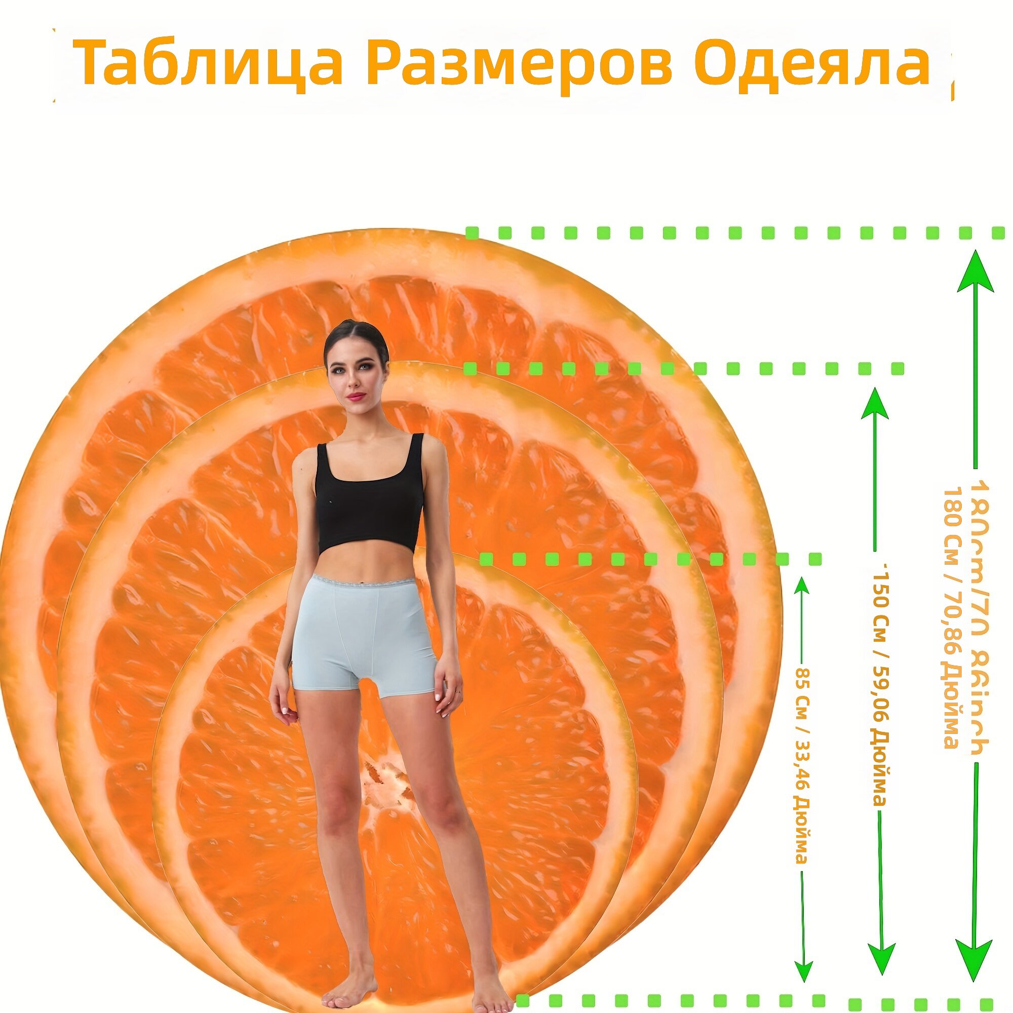 Флисовый плед из полиэстера с цифровым принтом арбуза и апельсина, 31,5×31,5 дюйма, для дома и кемпинга, машинная стирка