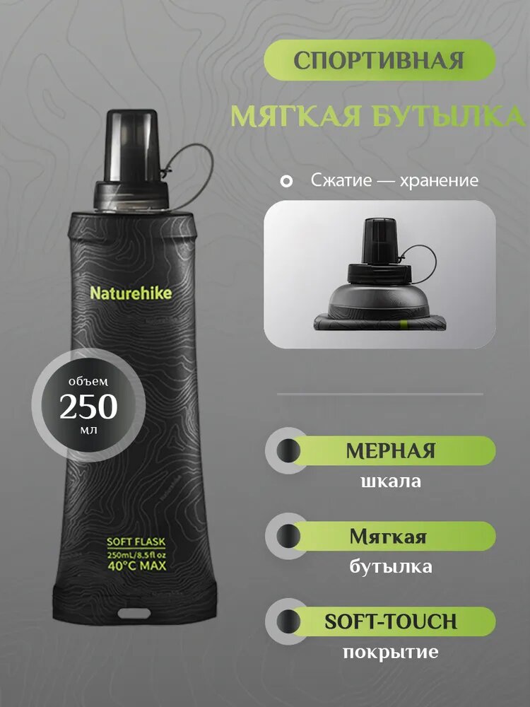 Naturehike Спортивная бутылка, 250 мл