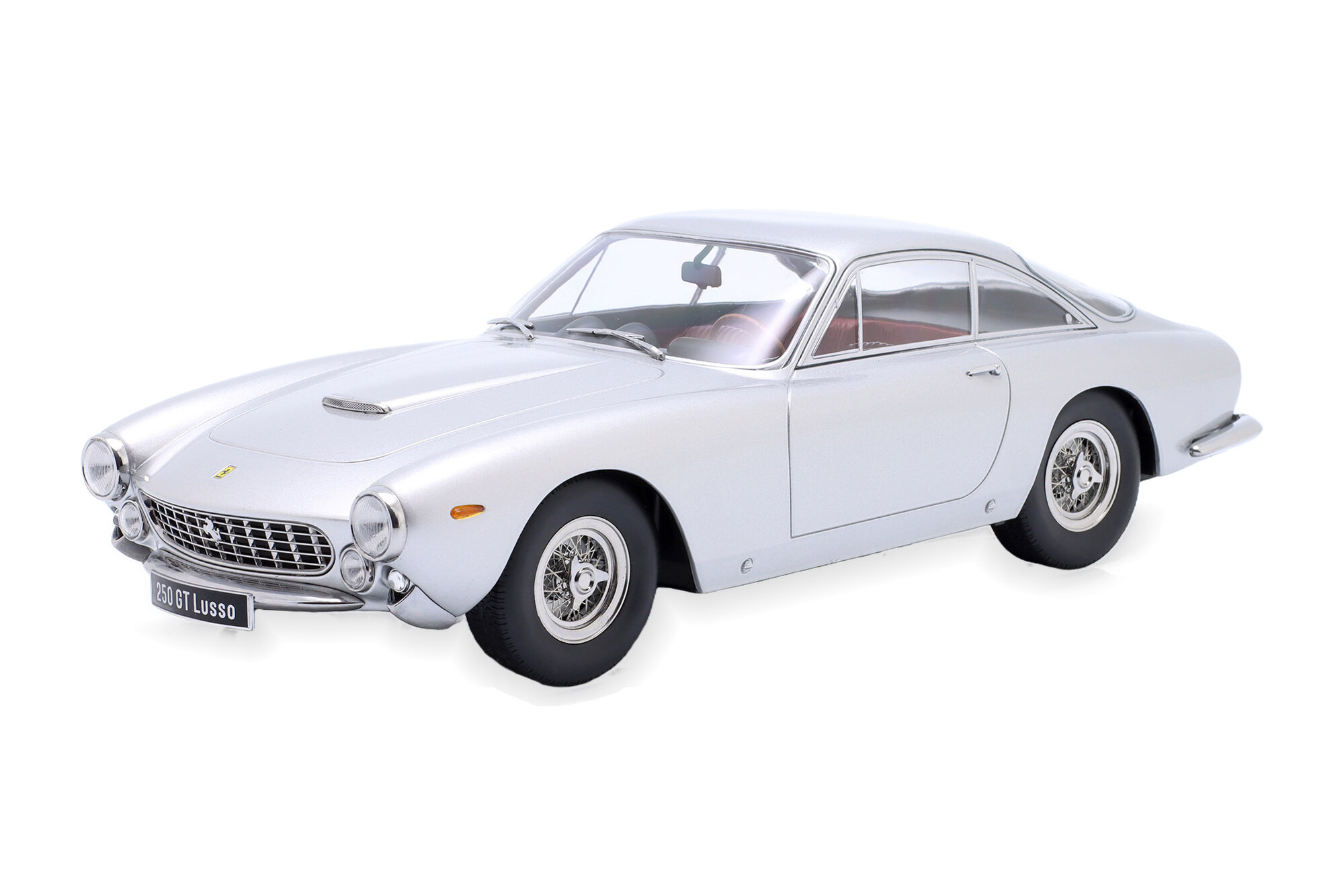Модель коллекционная KK-SCALE Ferrari 250 gt lusso 1962 silver