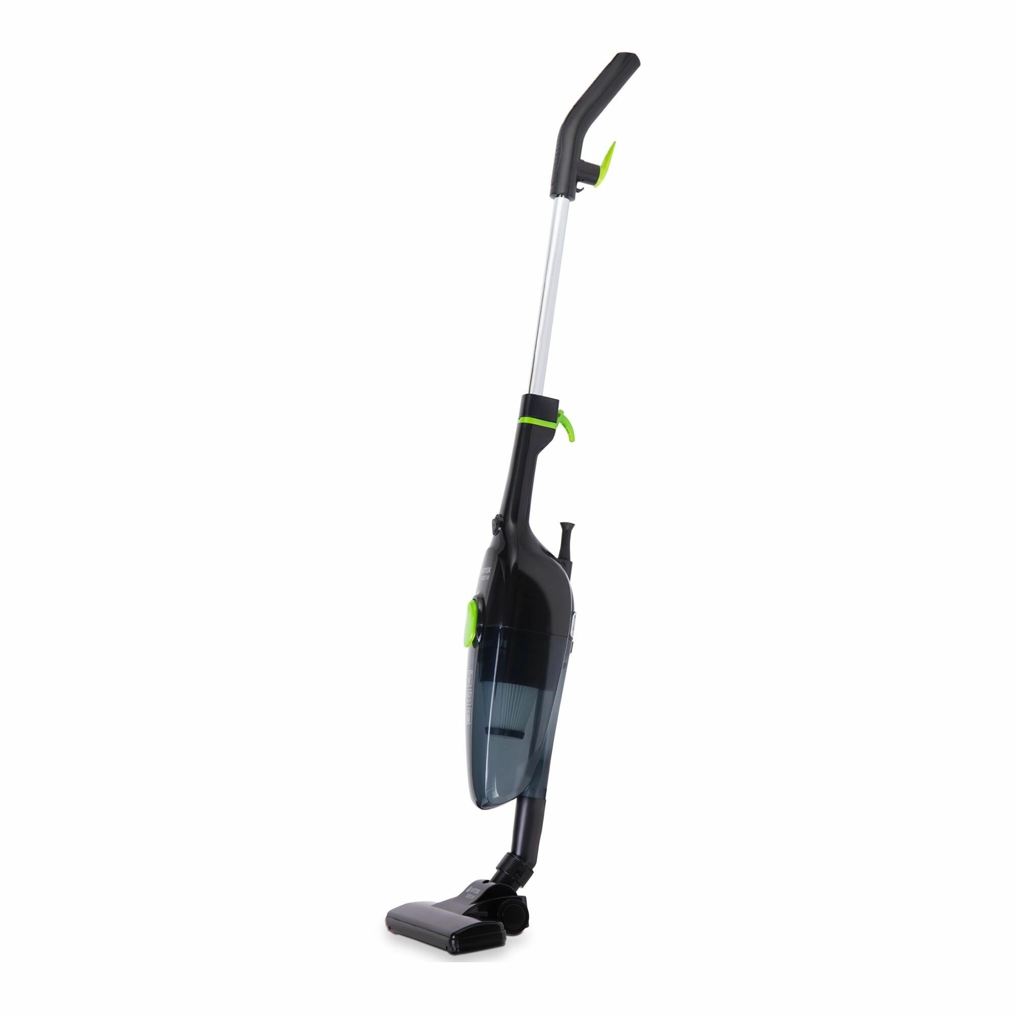 Вертикальный пылесос Vitek VT-8132 черный-зеленый