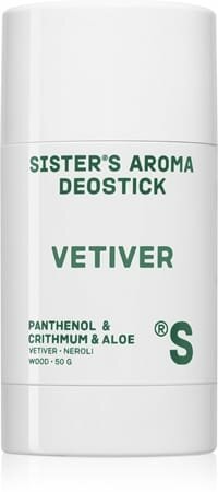 Дезодорант sister's aroma vetiver deostick, 50 г