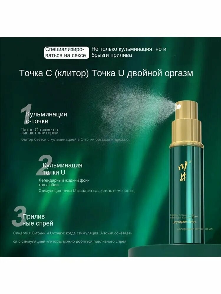 TIAMO ATMOSPHERE Возбуждающее средство, Гель, 10 мл