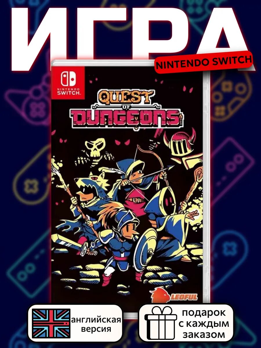 Игра Quest of Dungeons, для Nintendo Switch, английская версия