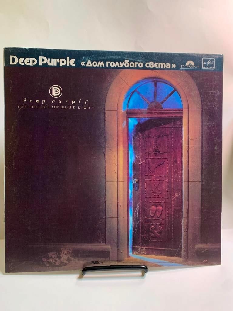 Deep Purple - The House Of Blue Light (1LP Red Labels Мелодия, АЗГ 1988, EX/EX)