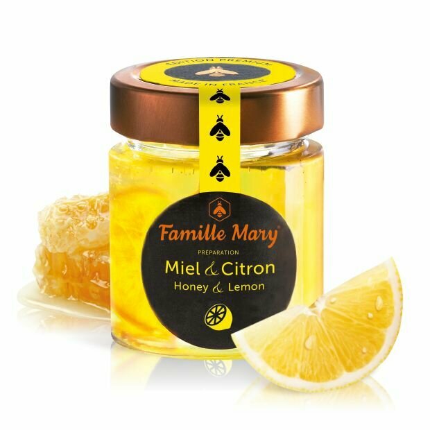 Мед акациевый с лимоном Miel & Citron