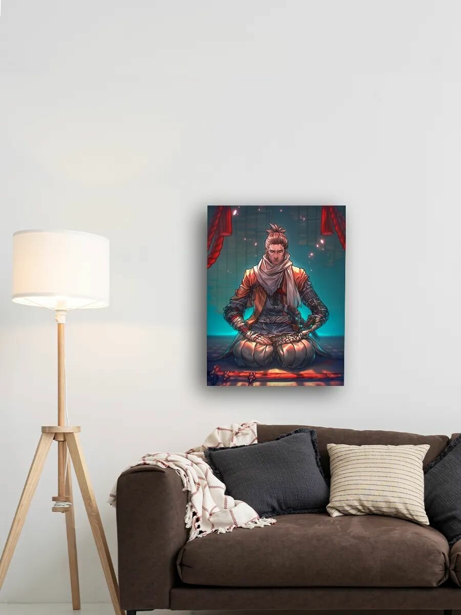 Постеры на стену Sekiro , плакат 1шт, А4 размер. — фото 1