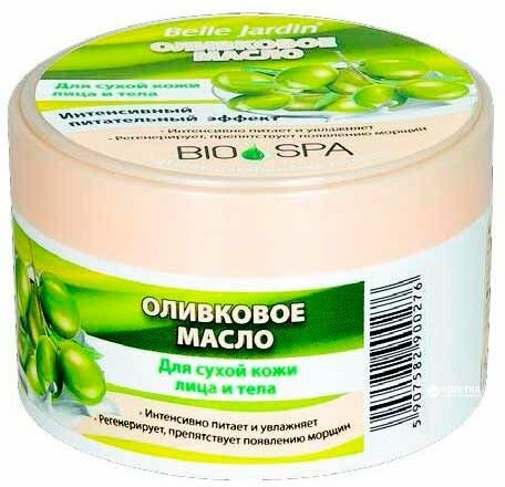 Belle Jardin Крем для лица Оливковое масло+Д пантенол Bio Spa, банка, 200 мл
