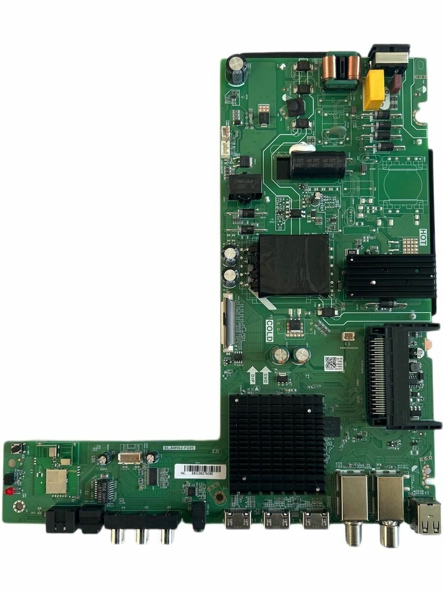 Плата основная (EL. AM962-FG95), для ТВ Sber SDX-43U4124