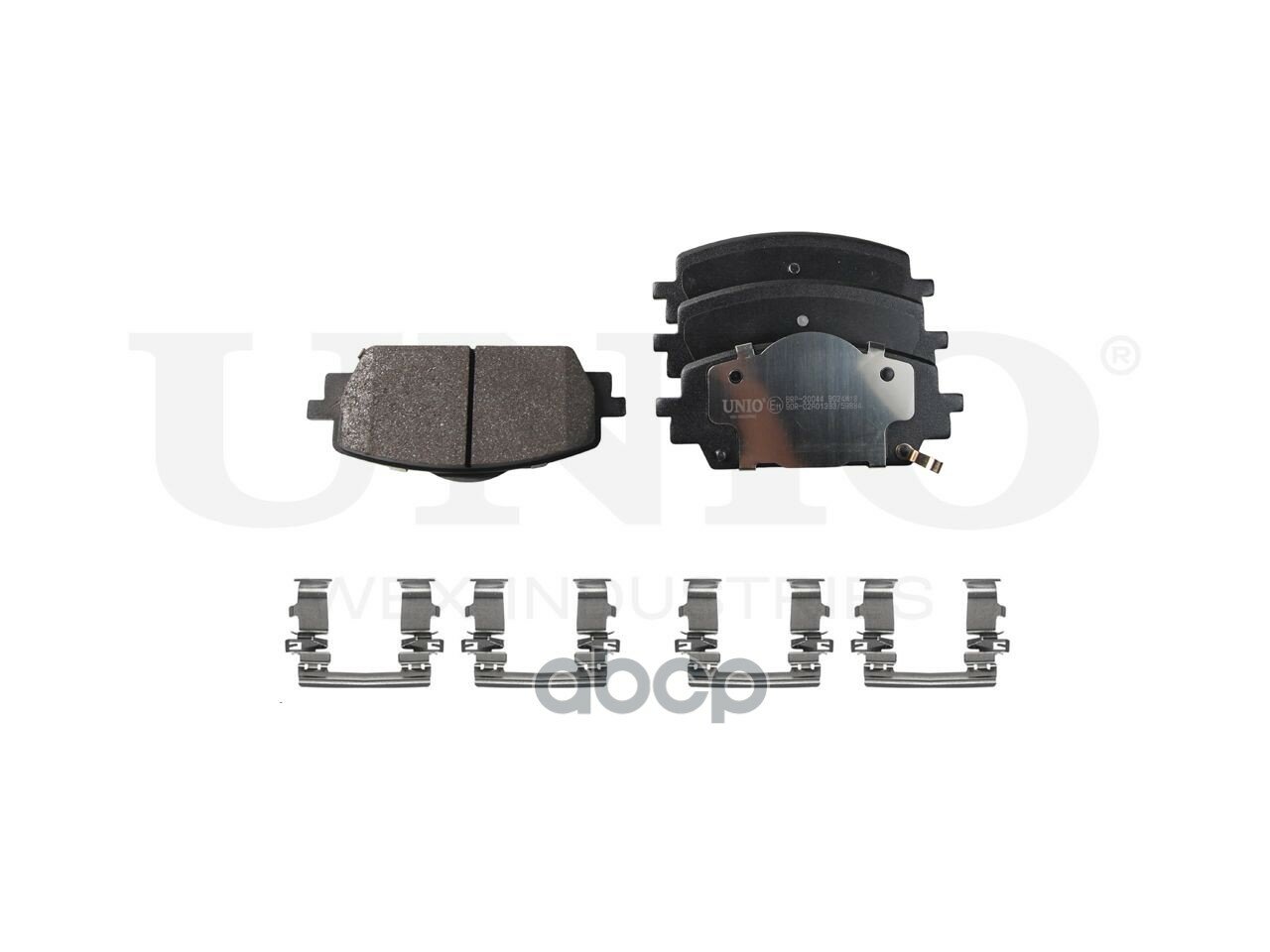Колодки тормозные диск. передние Kia Sorento IV 20-, Hyundai Santa Fe IV 20- UNIO арт. BRP-20044