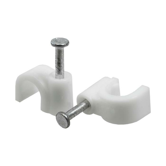 Крепеж кабеля круглый 5мм (уп.50шт) SUPRLAN 06-1045