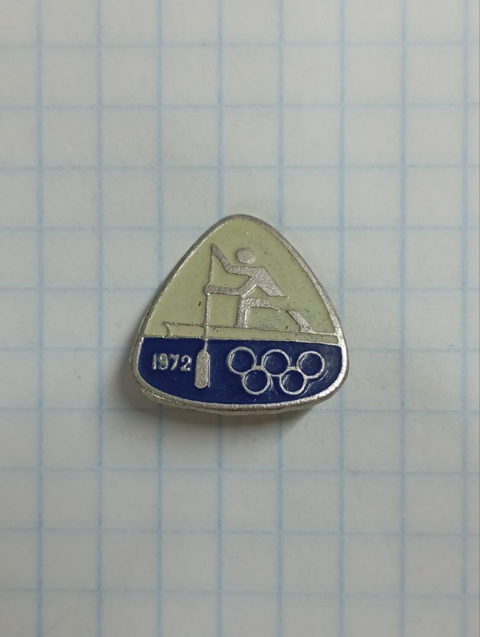 Значок Олимпиада 1972 гребля