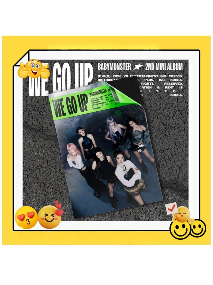 Альбомы BABYMONSTER - 2nd MINI ALBUM WE GO UP