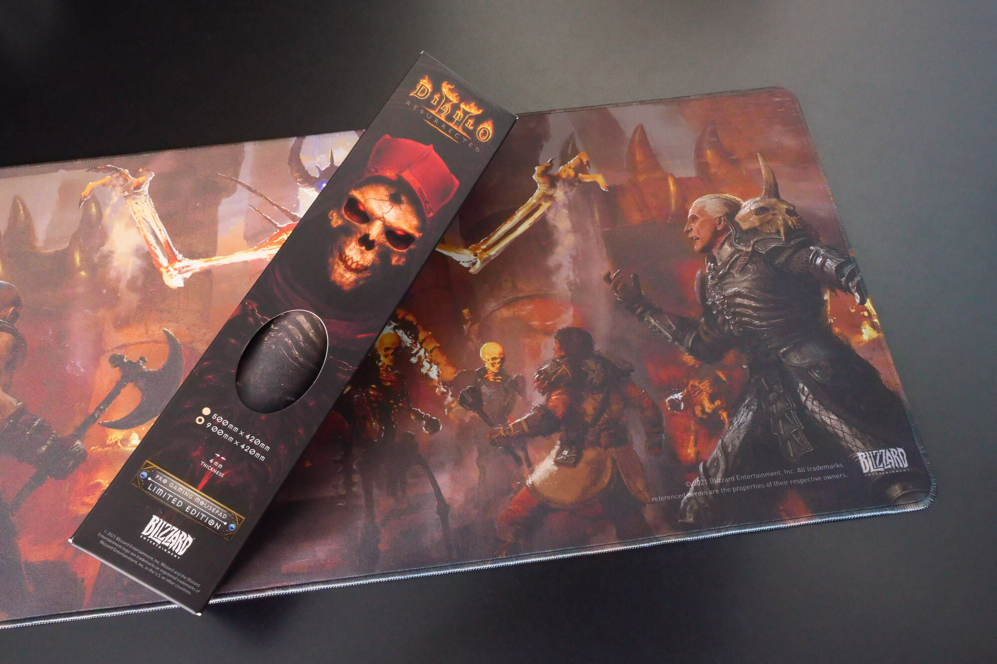 Blizzard Diablo II Resurrected Mephisto XL Игровой Коврик
