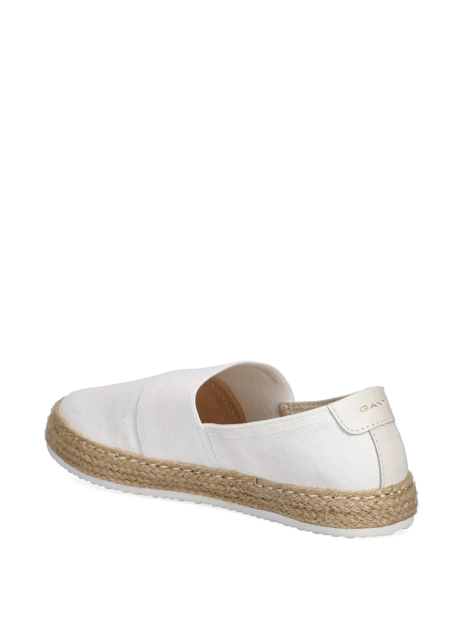 Эспадрильи GANT Braided-sole slip-on espadrilles, размер 37, white — фото 1