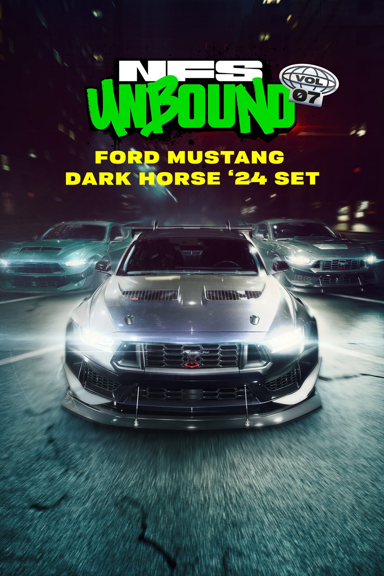 Need for Speed™ Unbound - Ford Mustang Dark Horse '24 Set — дополнение (DLC) для Xbox · нужна базовая игра