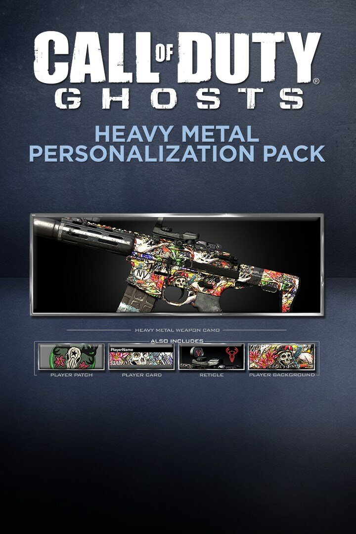 Call of Duty®: Ghosts - Heavy Metal Pack — дополнение (DLC) для Xbox / Microsoft Store · Xbox One, Xbox Series X|S · цифровой ключ · нужна базовая игра
