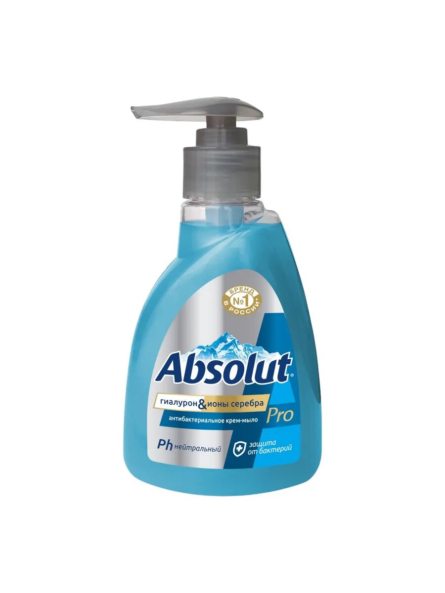 Туалетное жидкое крем-мыло Absolut Pro Series cеребро-гиалур