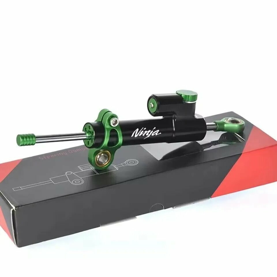 Для мотоциклов Kawasaki NINJA 400 650 300 250 250R ZX14R ZX10R ZX6R , демпфер рулевого управления, стабилизация, контроль