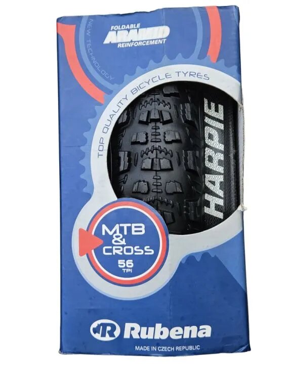 Велопокрышка складная RUBENA Harpie V79, 57-559 26 x 2.25 56 TPI антипрокольная