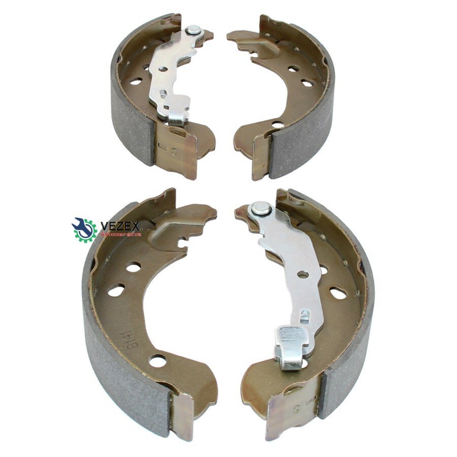 MAPCO 8141 Колодки тормозные барабанные