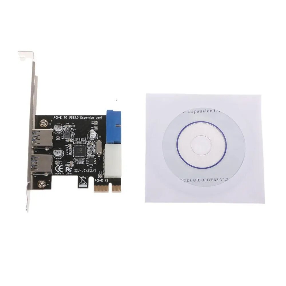 Карта PCI-E в два USB 3.0 — фото 1