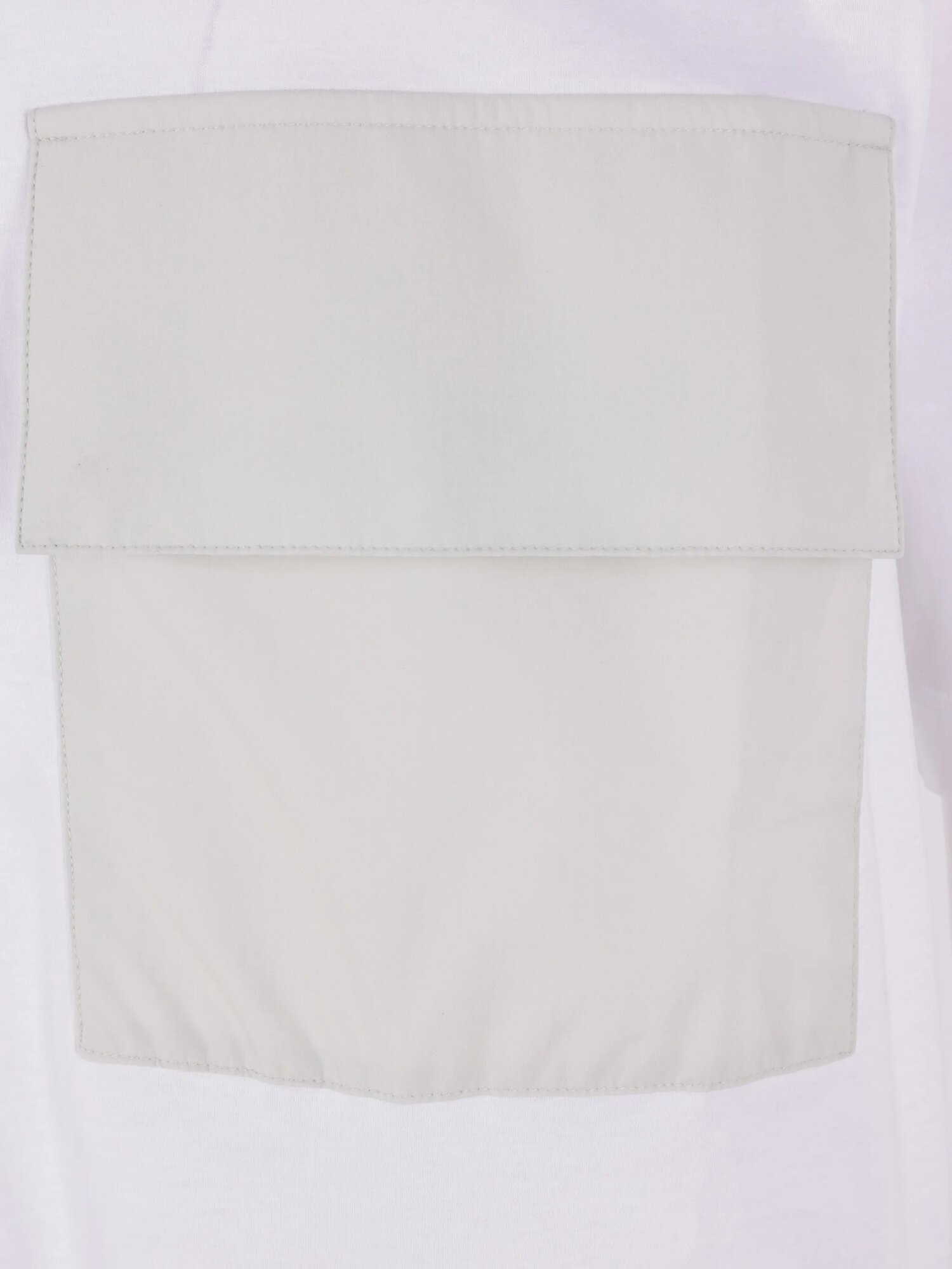 Футболка Laminar Flap-pocket T-shirt, размер 46, бежевый/белый — фото 1