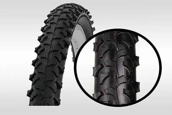 Покрышка для велосипеда и колясок Wanda P1033 12" 1/2х2 1/4 черная