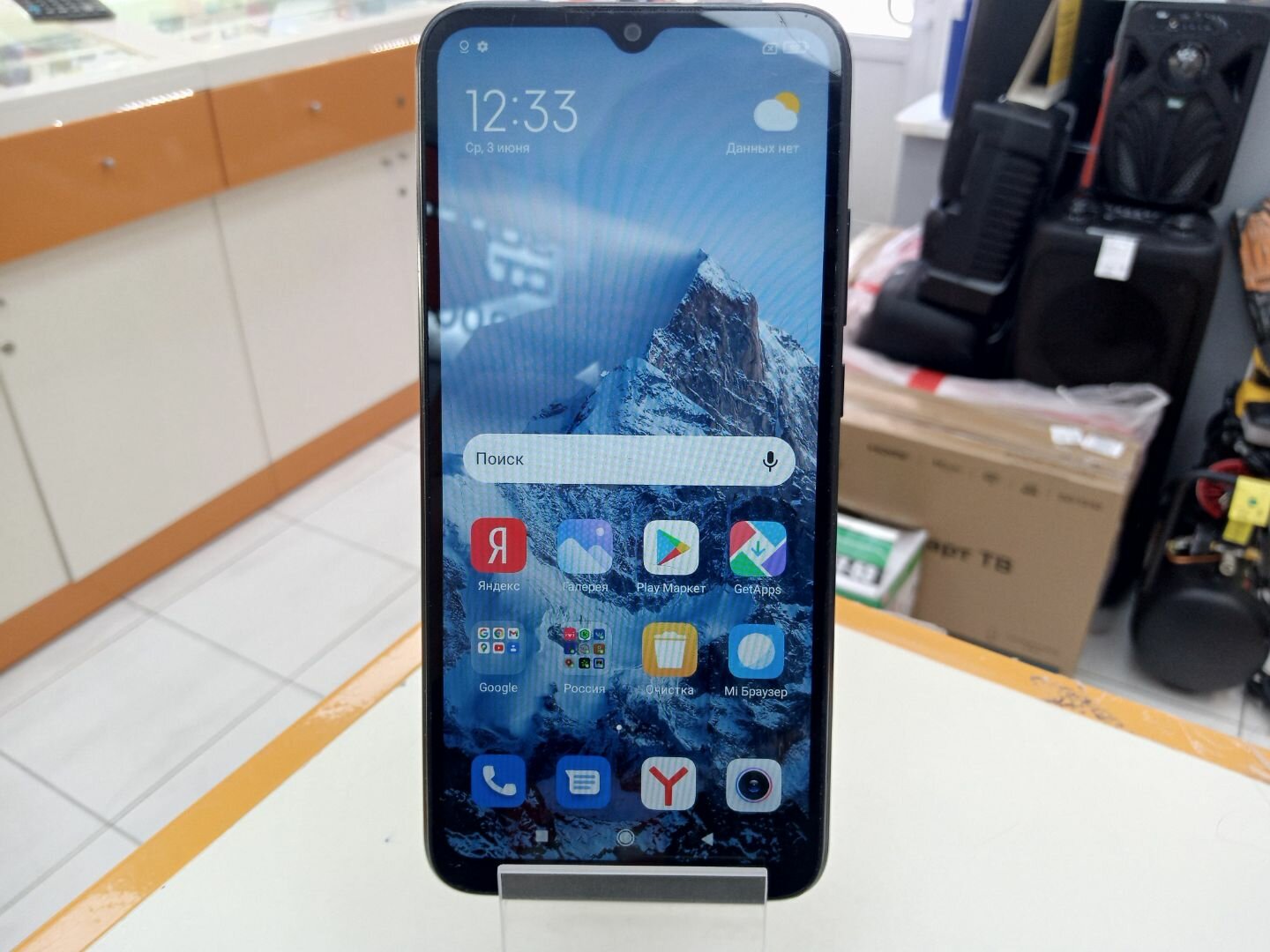 Смартфон Xiaomi Redmi 9A 2Gb+32Gb Granite Gray (M2006C3LG), Б/у уценка