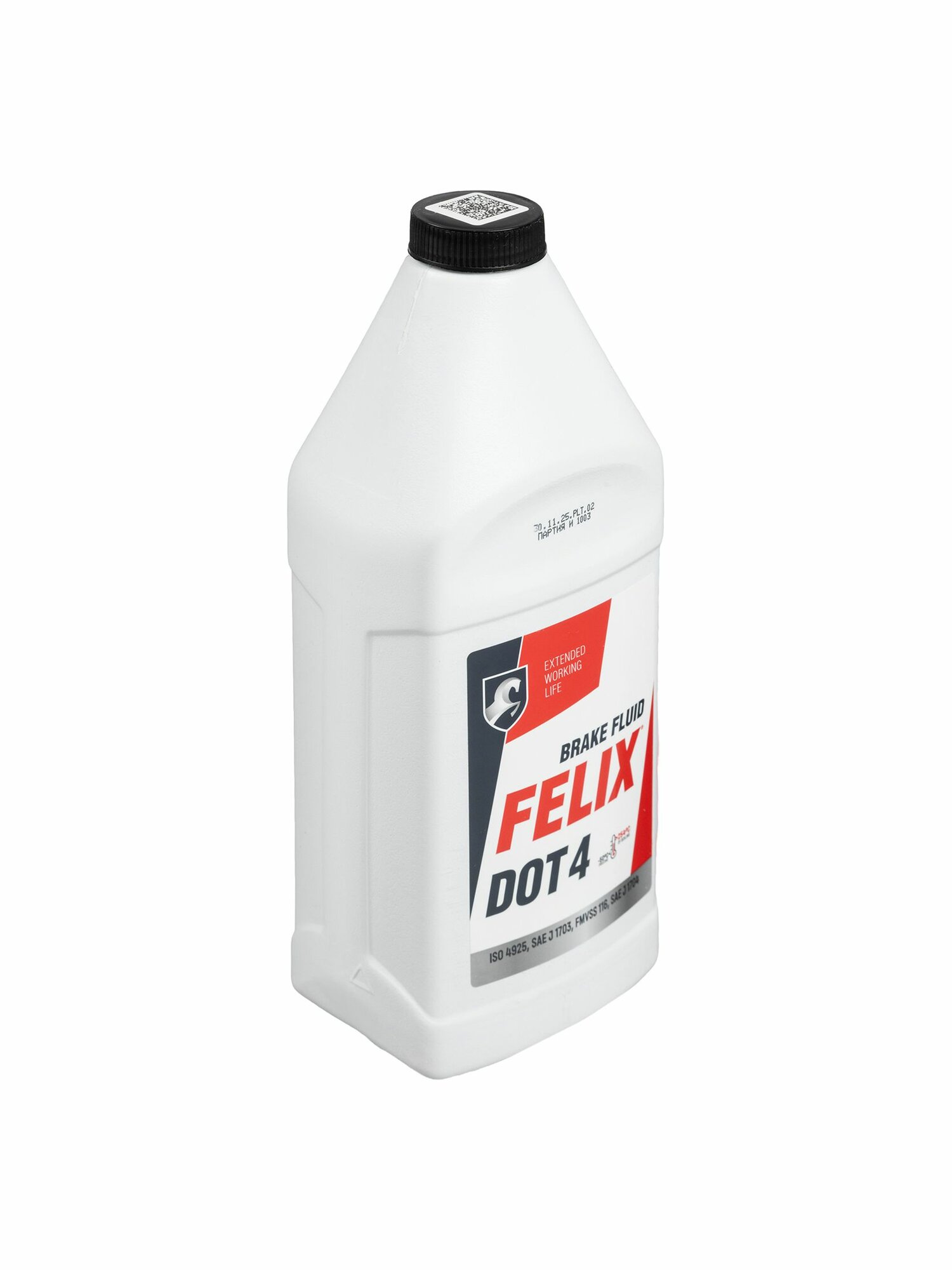 Жидкость тормозная FELIX ДОТ 4, 910 г