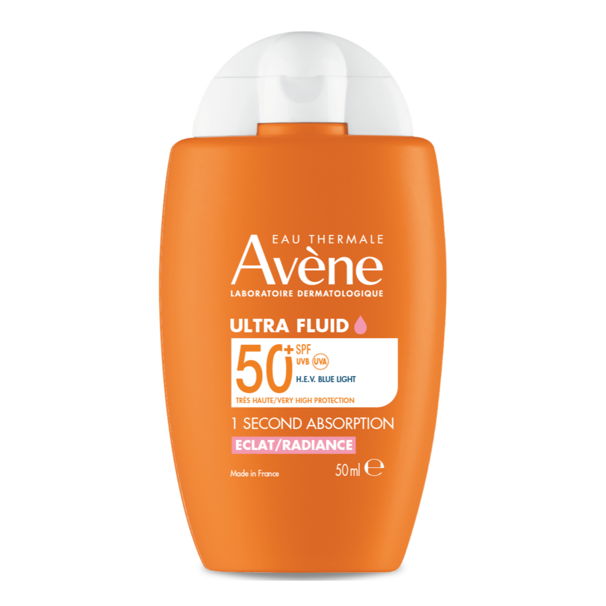 Авен (Avene) Солнцезащитный флюид ультралёгкий для сияния кожи SPF50+ 50 мл