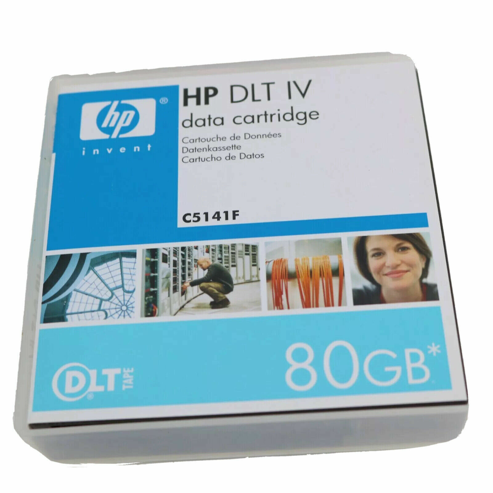 Картридж HPE C5141F DLT Ivory 80GB Data Cartridge 1-pack