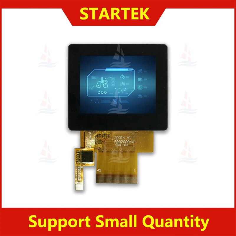 2,0-дюймовый 240x320 ILI9342C MCU + SPI + RGB SPI-интерфейс TFT LCD с емкостным сенсорным экраном