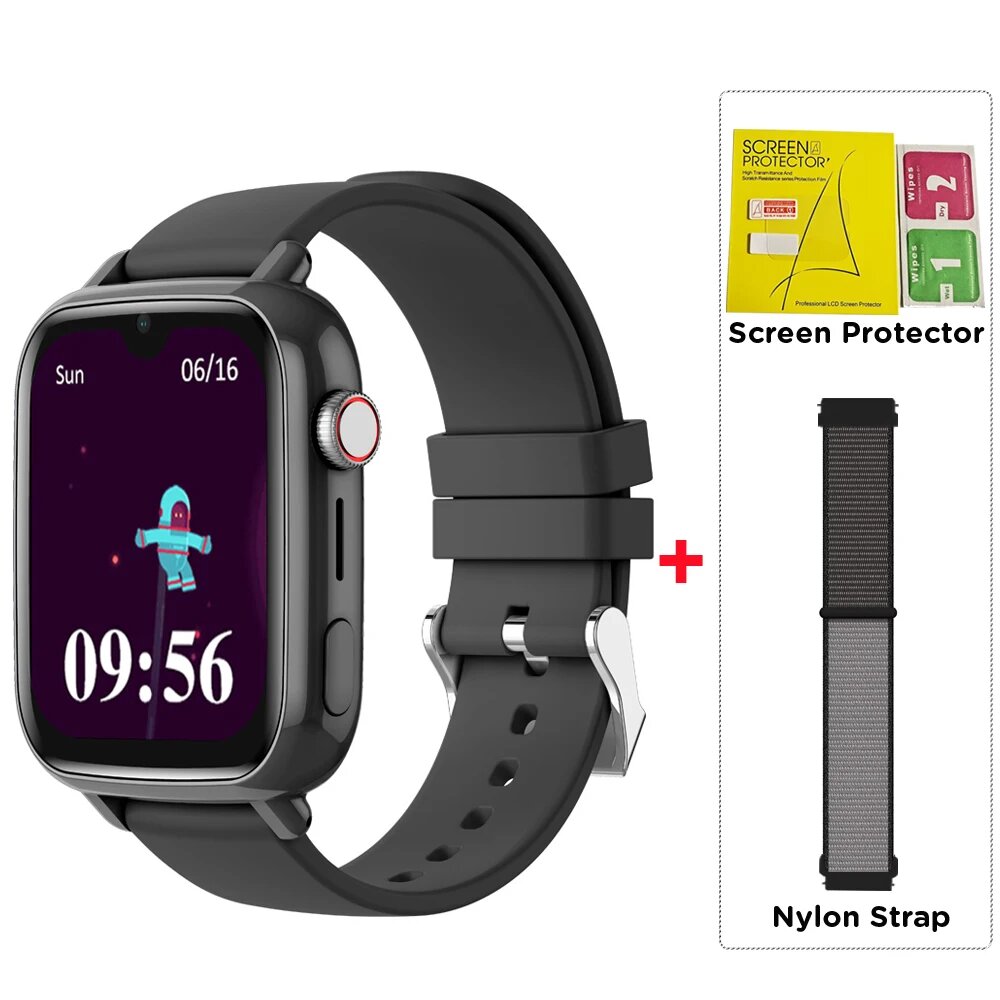 Детские умные часы KGG 4G add strap film2