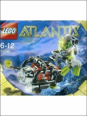 Конструктор Lego 30042 Atlantis Мини Субмарина