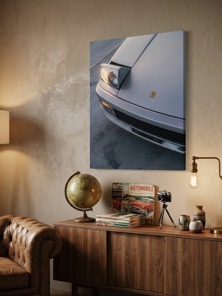 Картина на холсте машина Ferrari Testarossa Феррари