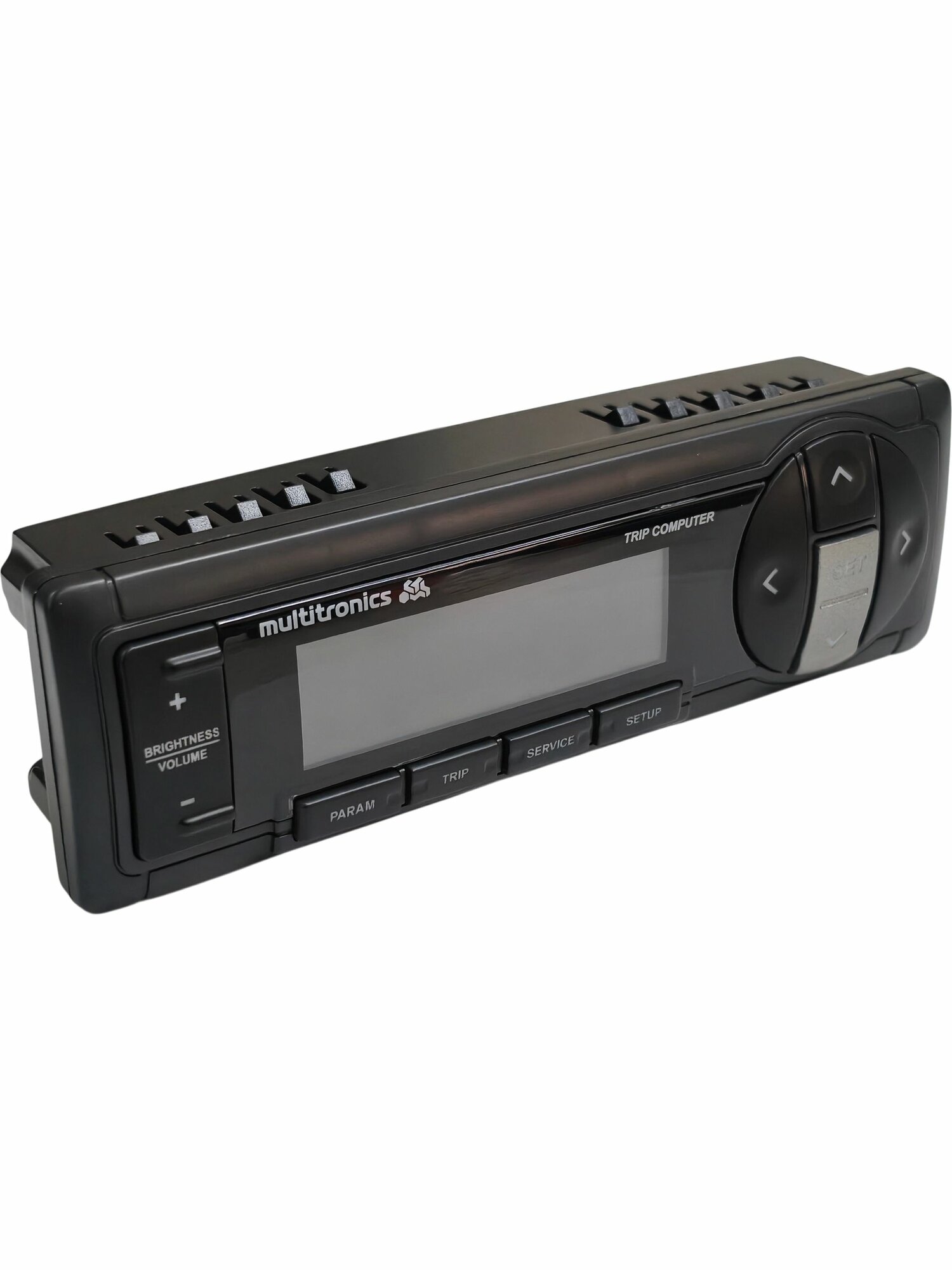 Бортовой компьютер Multitronics (Мультитроникс) SL-50 Gazel для установки в 1DIN-место автомобилей ГАЗ, УАЗ, ВАЗ и др. - ЖК-дисплей, RGB-подсветка, более 100 функций, 16 мультидисплеев, 12 графически