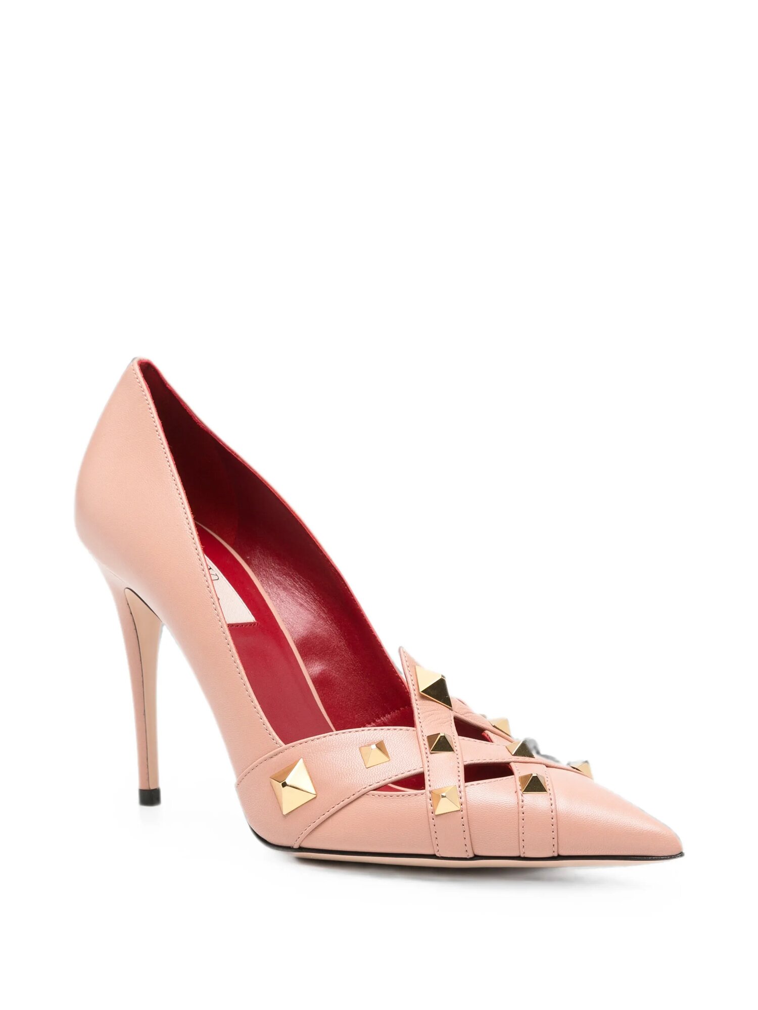 Туфли Valentino Pointed-toe pumps, размер 39,5, pink — фото 1
