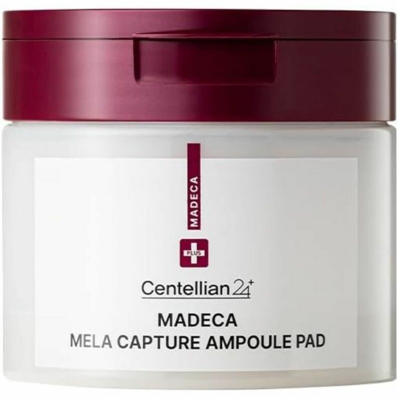 Пэды для лица выравнивающие тон кожи, 60 шт Madeca mela capture ampoule pad