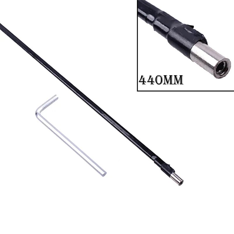 5 шт, анкерный стержень для гитары MAXCHEER MU1296, сталь A3, 9 мм 440MM x5Pcs