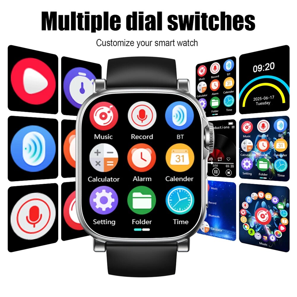 MP3-плеер часы Bluetooth 5.4 — фото 1