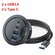 USB-хаб 2xUSB 3.0, 2xType-C, 2