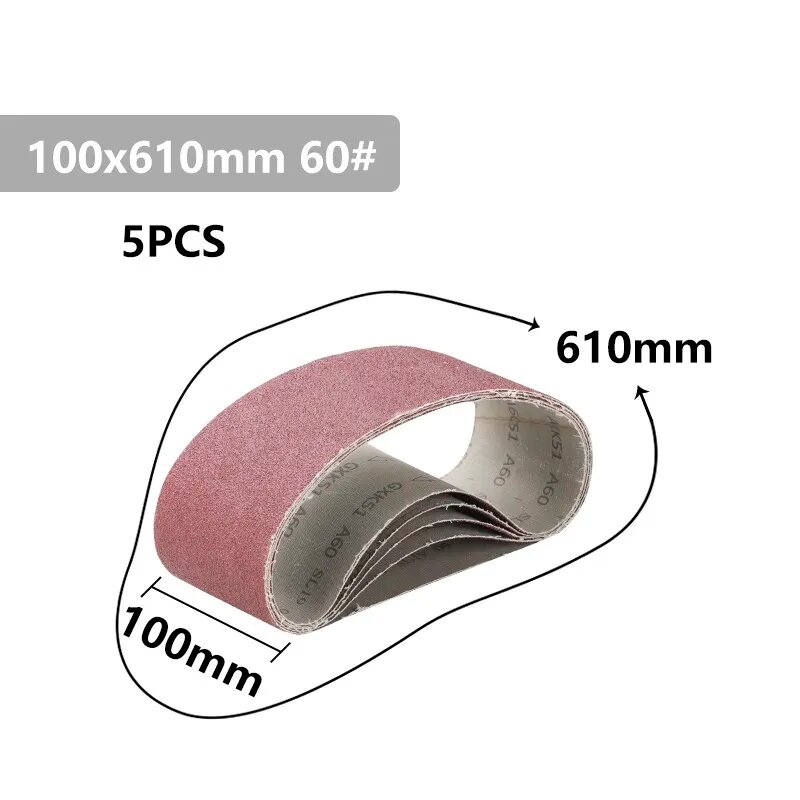 Шлифовальные ленты HAMPTON 100*610 мм 40-120 Grit