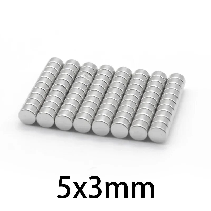 Магниты 5x3 мм 20 PCS — фото 1