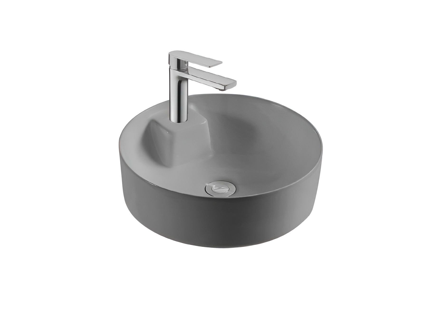 Раковина AQUATEK Европа AQ5212-MG матовый серый