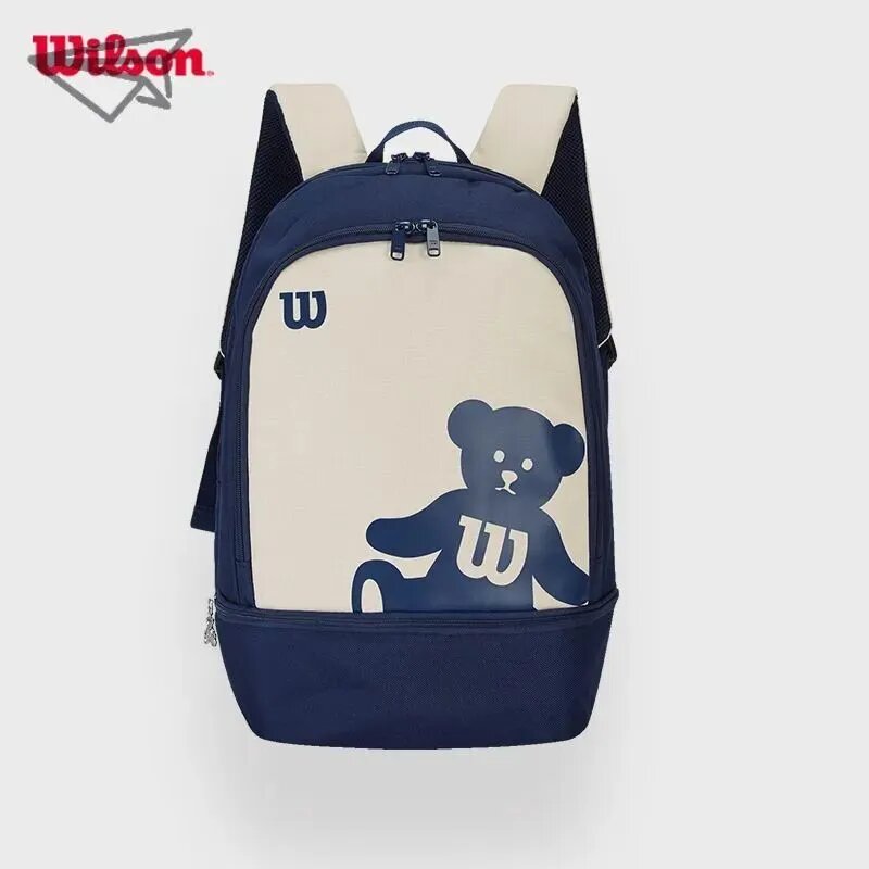 Рюкзак Wilson US Open для любителей тенниса, детский, темно-синий + белый
