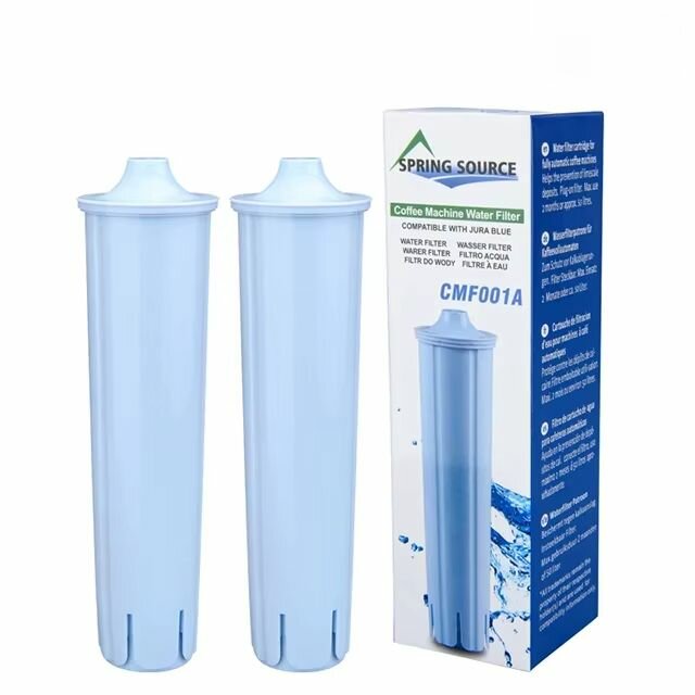 Весенний источник CMF001 Замена фильтра для воды кофемашины для Jura Clearyl Blue, совместимый с 71445 67879 ENA3 ENA5 J6 J9