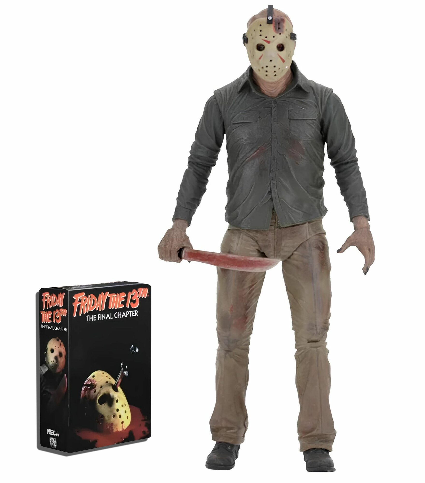 Фигурка Пятница 13-е Джейсон Вурхиз / Friday The 13th Jason Voorhees the final chapter (19см)